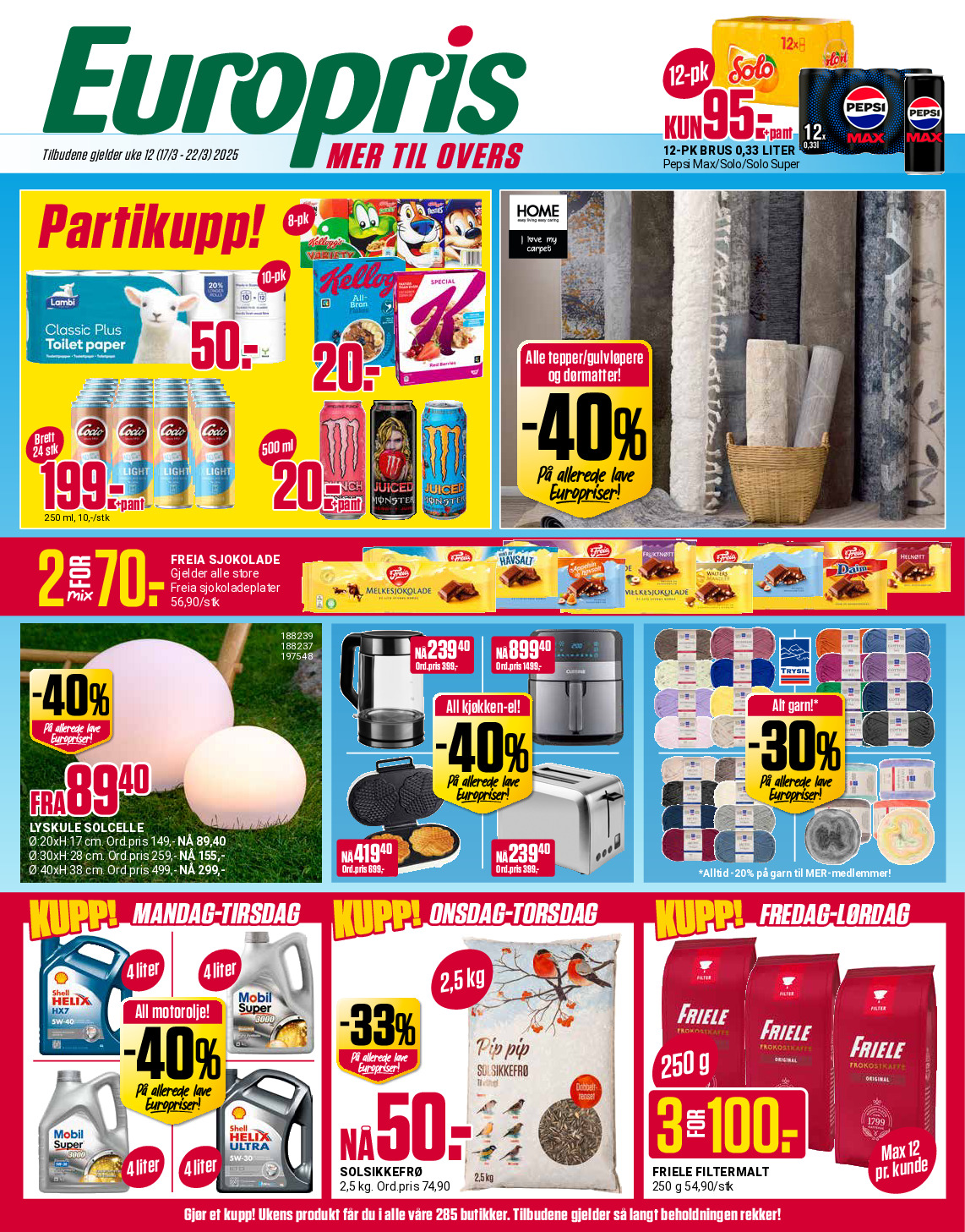 Ukens Tilbud og Kundeavis fra Europris | VGs Kupp | Ukens beste tilbud og nye kundeaviser ...