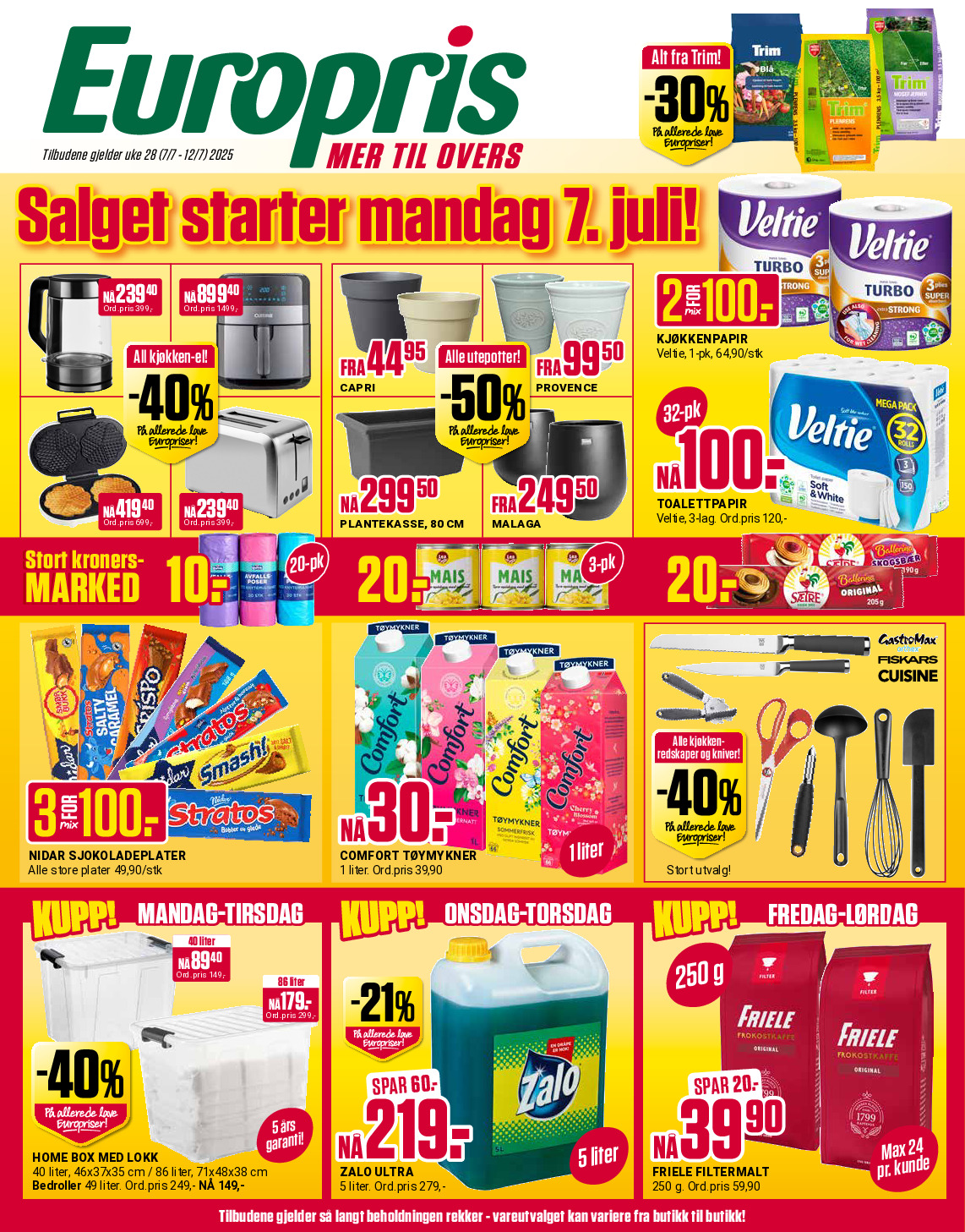 Ukens Tilbud og Kundeavis fra Europris | VGs Kupp | Ukens beste tilbud ...